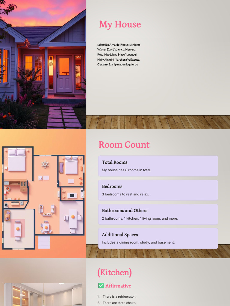 Overview of My House's Rooms and Features | PDF