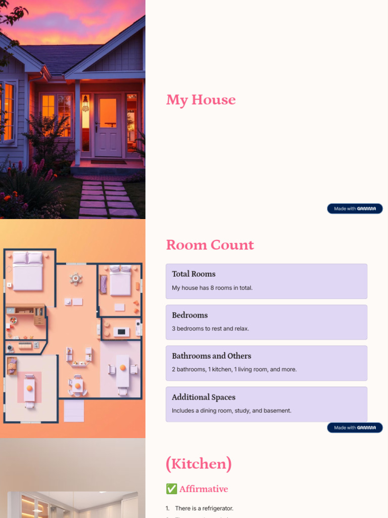 Room Count in My House: 8 Total | PDF