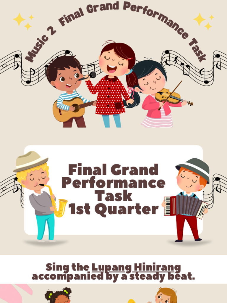 Music 2 Final Grand Performance Task | PDF