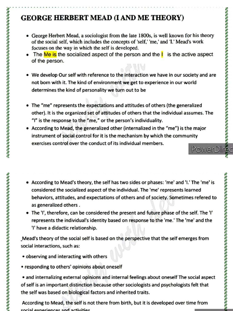 theory_of_self_{I_&_ME} | PDF