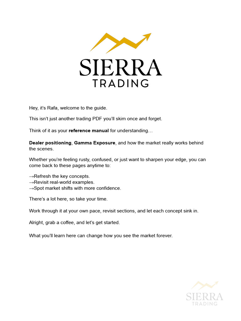 Understanding Gamma Exposure | PDF | Greeks (Finance) | Securities (Finance)