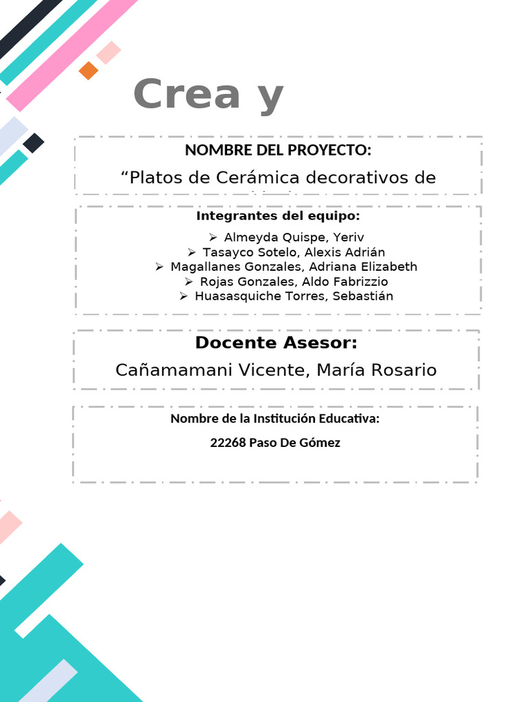 Ept-Platos Decorativos | PDF | Diseño | Iniciativa empresarial