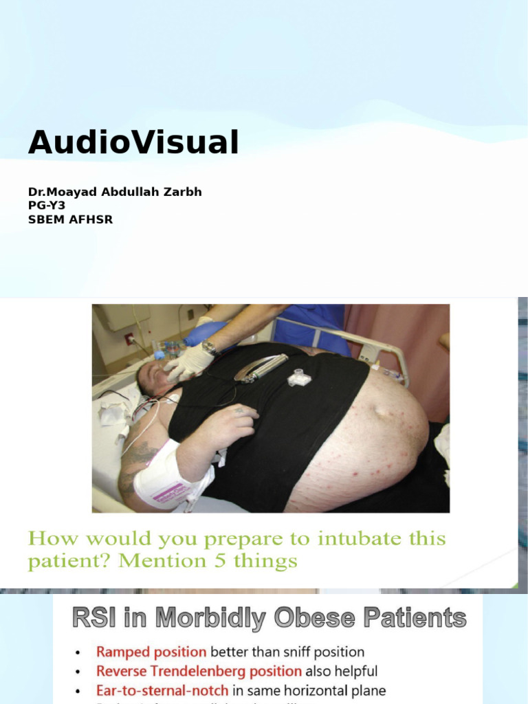 AV DR Moayad | PDF | Medical Specialties | Clinical Medicine