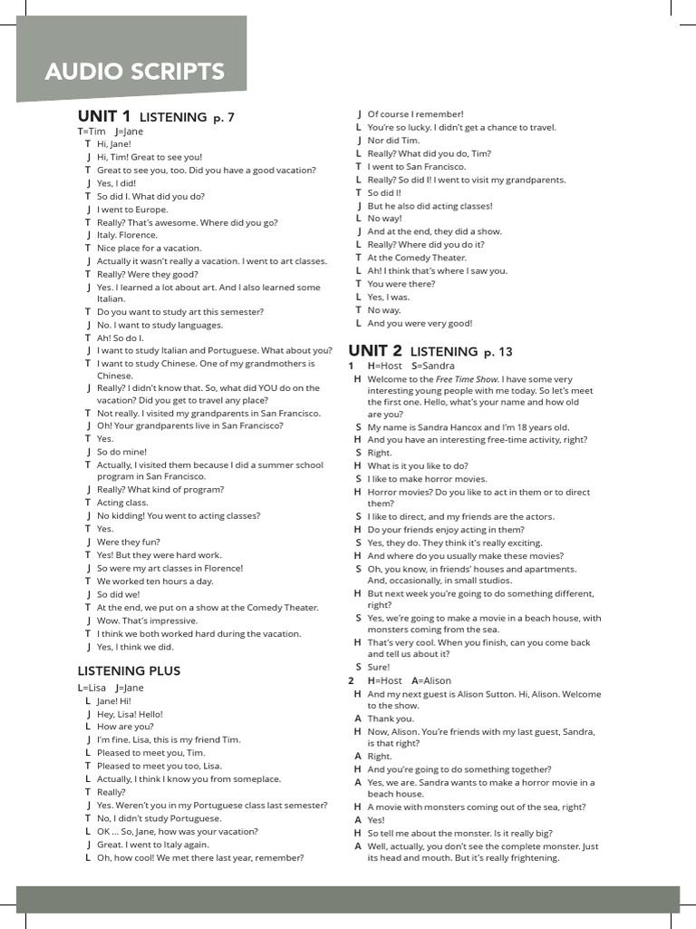 SC4e_02_SB_Audioscripts (2) | PDF