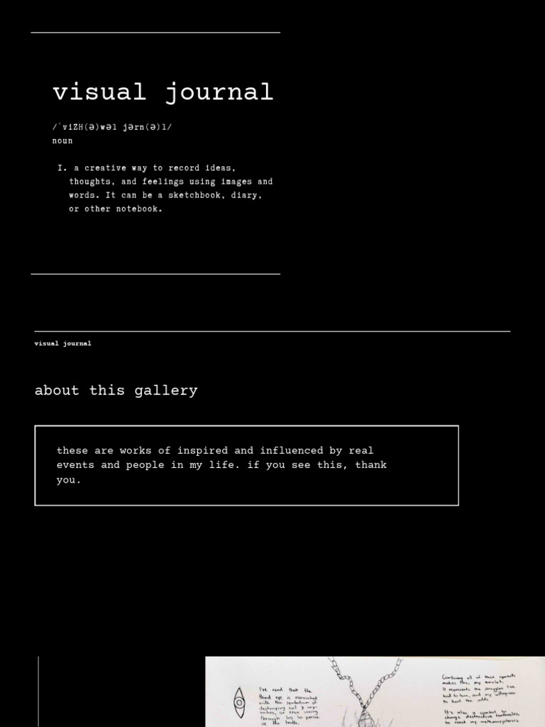 Visual Journals | PDF