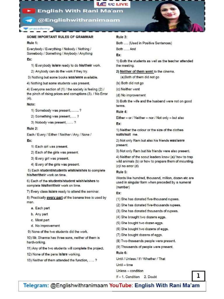 Rani Maam English | PDF