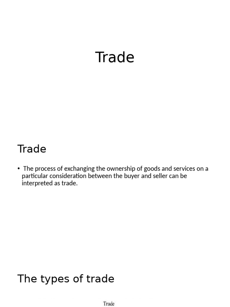 Trade Slide Show Revision 13E | PDF | Auction | Goods