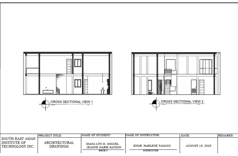 Cross Sectional View | PDF