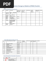 Crash Cart Check List-12554456548756445678464 | PDF | Medical Equipment