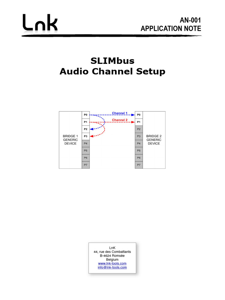SLIMbus Audio Channel Configuration Guide | PDF | Computer Science ...