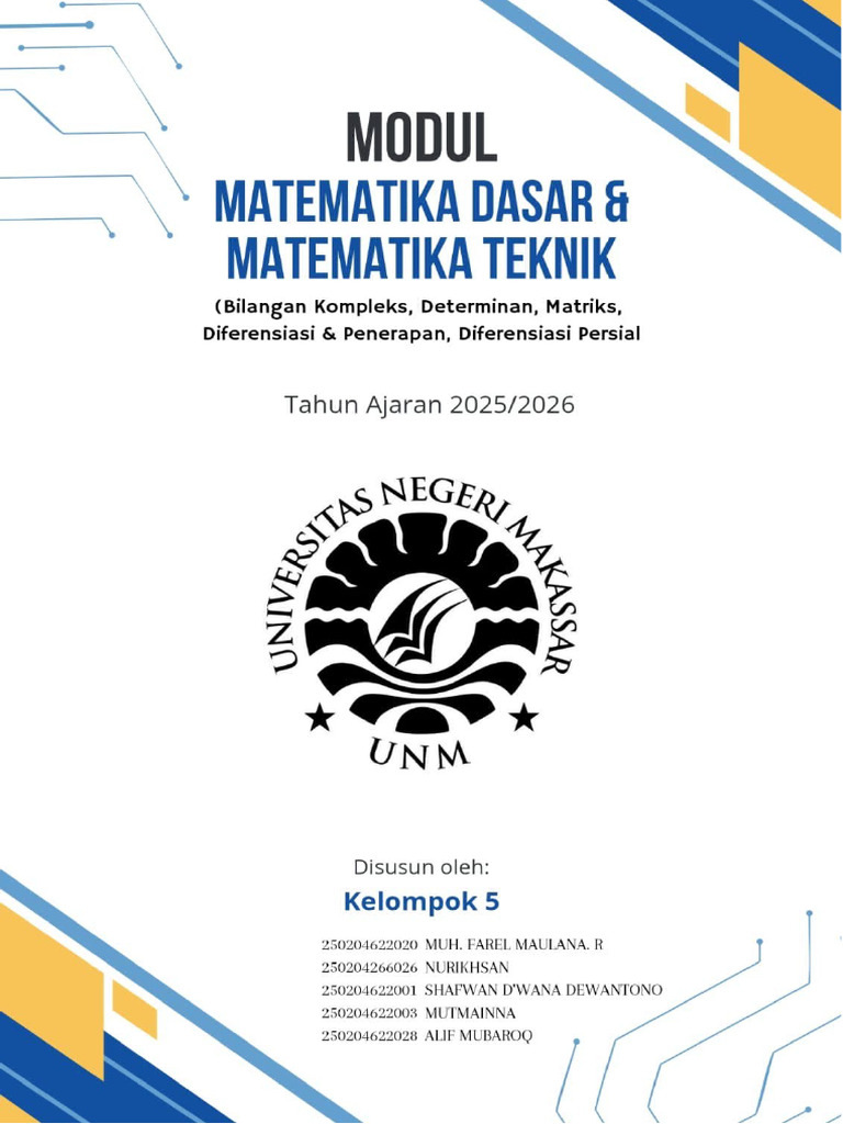 Modul Ajar MTK KLP5 | PDF