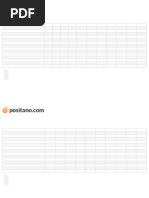Positano Map Orari Timetables