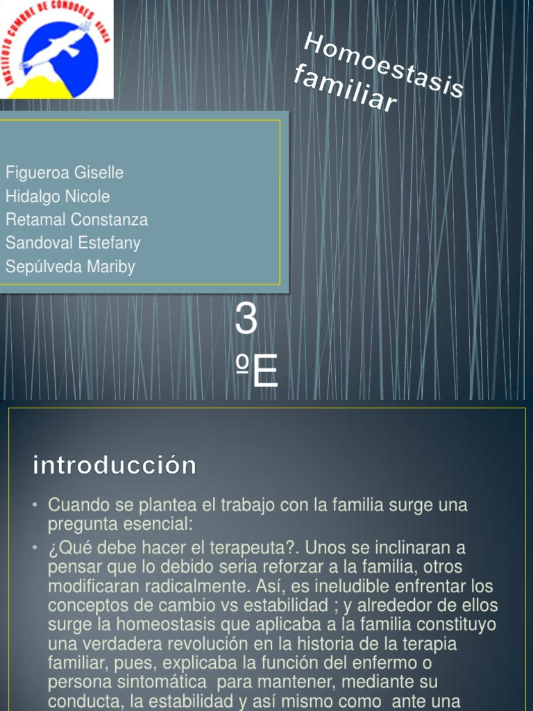 Is Familiar | PDF | Morfogénesis | Homeostasis