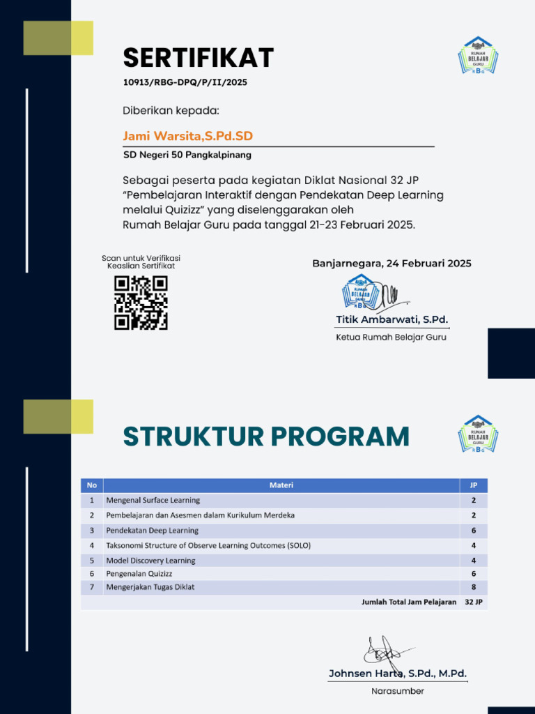 Jami Warsita, S.PD - SD | PDF