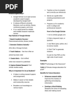 How To Use The Google Scholar in RRL Writing | PDF