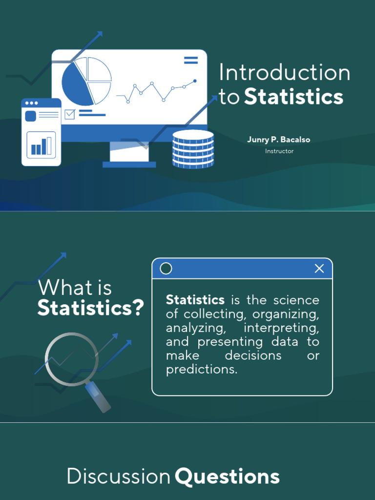 1 Introduction To Statistics | PDF | Statistics | Level Of Measurement