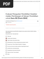 Instrumen Survei Implementasi Penguatan Pendidikan Karakter | PDF