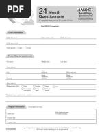 Asq-Se 12 Month M | PDF | Human Development | Childhood