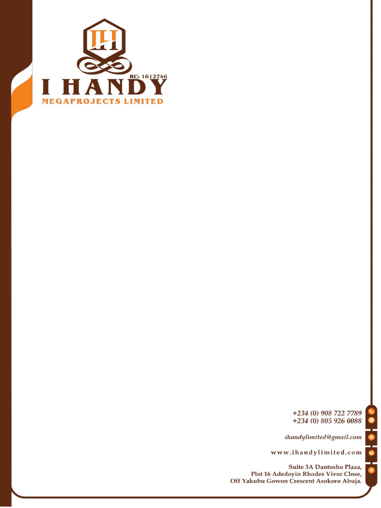 I Handy Letter Head PDF | PDF