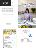 Step-by-Step Kids' Lemonade Recipe | PDF | Cooking, Food & Wine