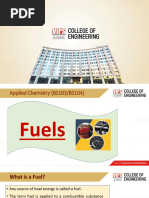 Calorific Values of Common Fuels | PDF