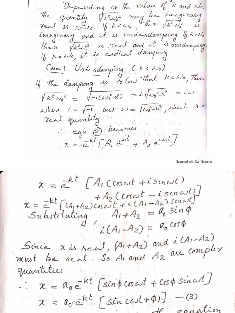 Oscillations 3 | PDF