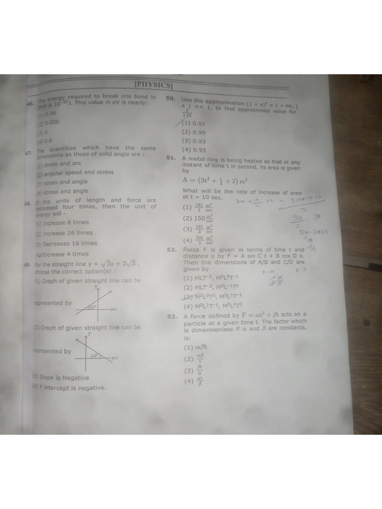 Physics Class 11 | PDF