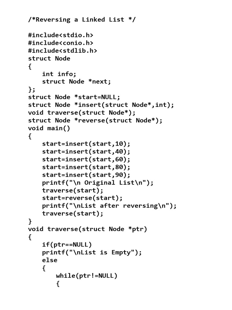 Extra Coding of Linked List | PDF | Computer Programming | Computing