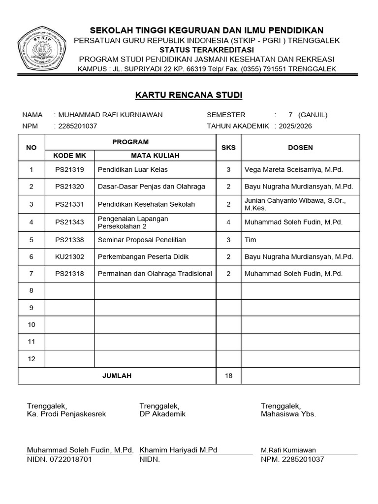 Muhammad Rafi Kurniawan | PDF
