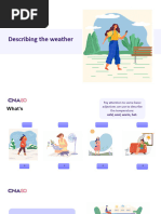 Student Weather Forecast Script | PDF