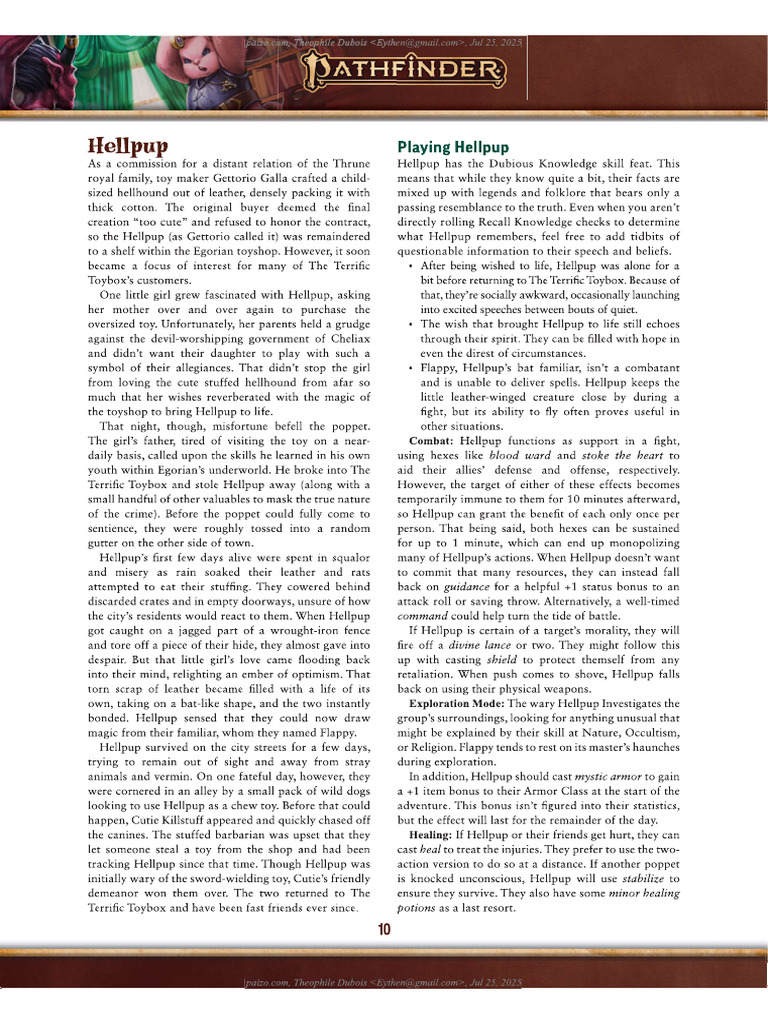 Hell Pup | PDF