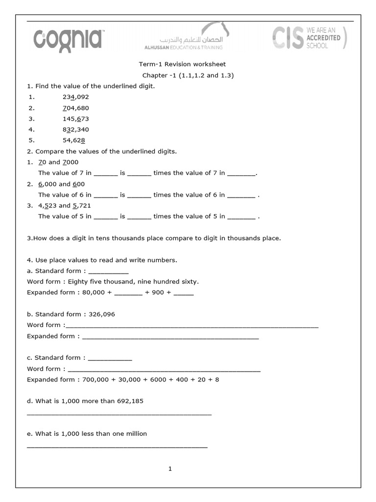 Grade 4 Final Revision Worksheet | PDF | Chess | Chess Theory