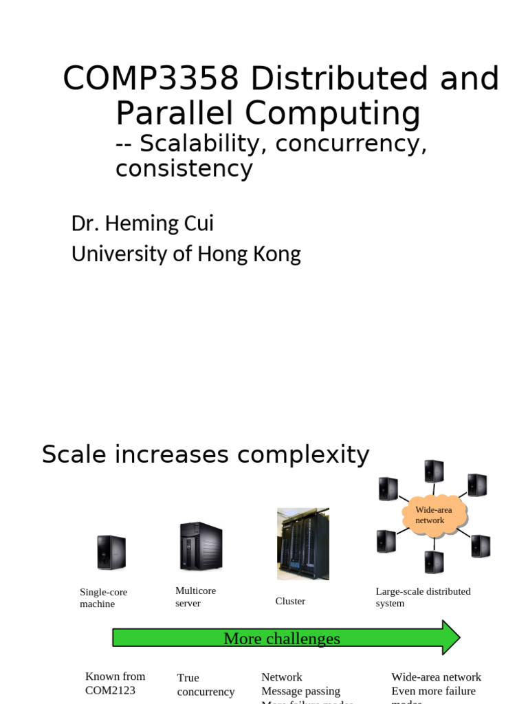 L04 Concurrency Consistency | PDF | Scalability | Parallel Computing