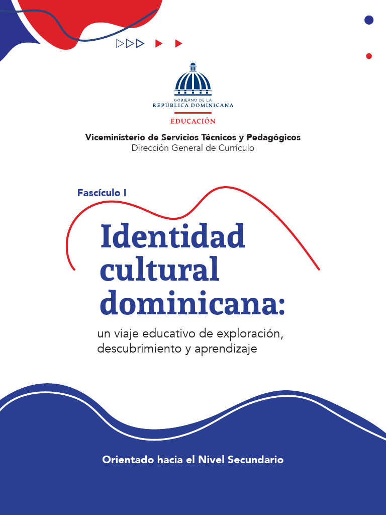 Identidad Cultural Dominicana en Educación | PDF | República Dominicana ...