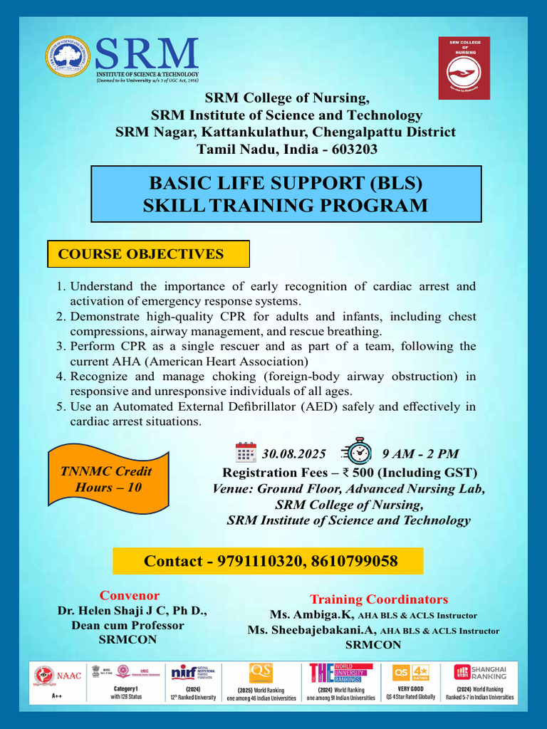 Srmcon Bls Brochure-5 | PDF