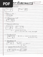 Electrostatic Potential and Capacitance Formulas | PDF