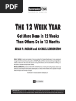 The 12 Week Year | PDF | Disciplines | Goal