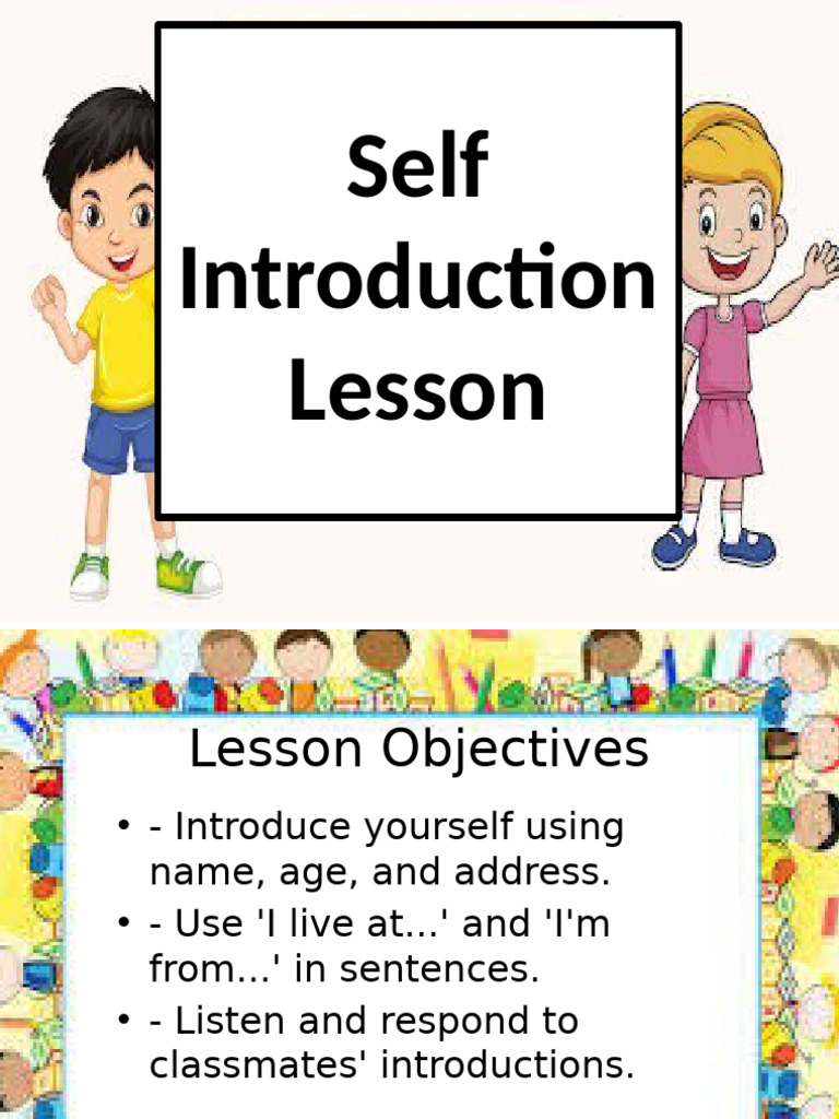Self Introduction | PDF