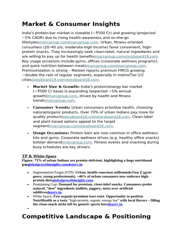 Nutrihealth Case Study Info | PDF | Pricing | Retail