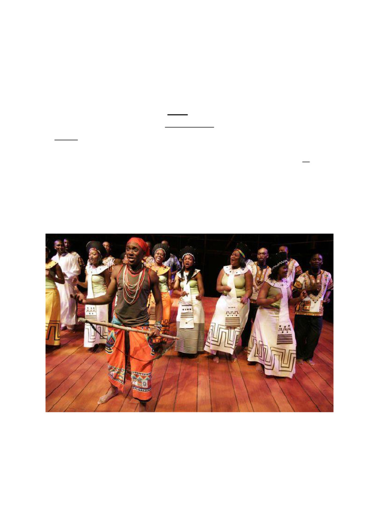 Origins of African Drama and Theater | PDF | Theatre | Africa