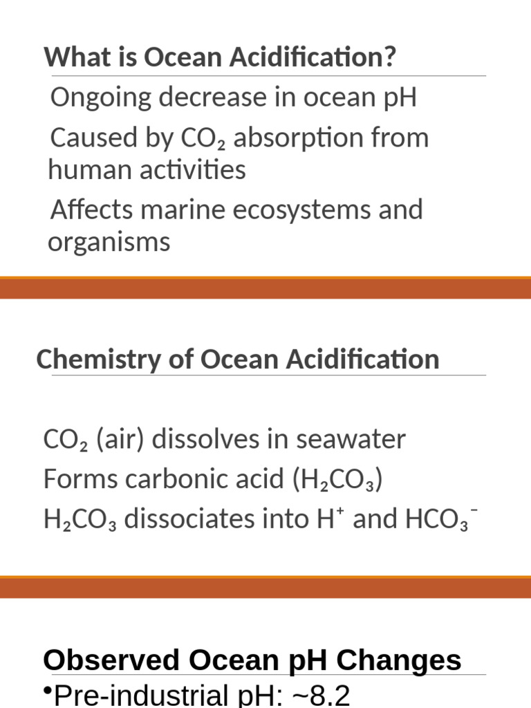 Ocean Acidification | PDF
