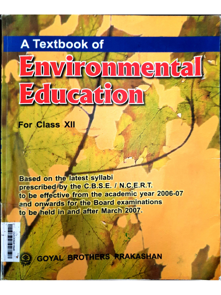 EVS CL 12TH Chapter 1 To 9 | PDF