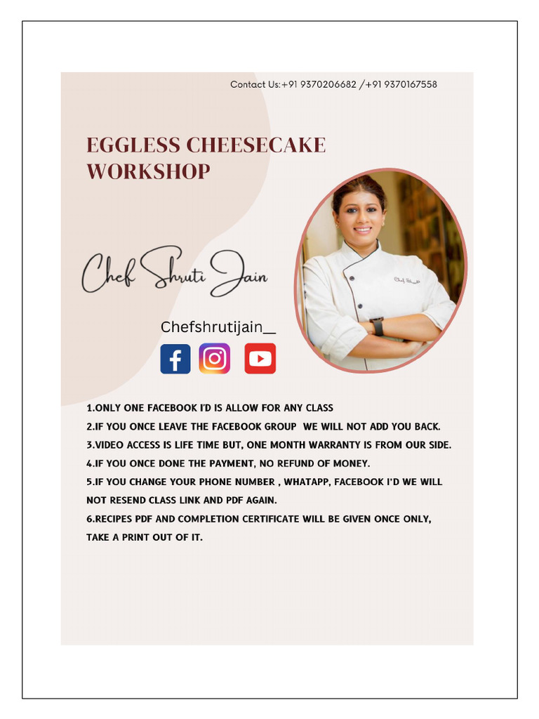 Cheesecake Contest Recipes Guide | PDF | Cheesecake | Cakes