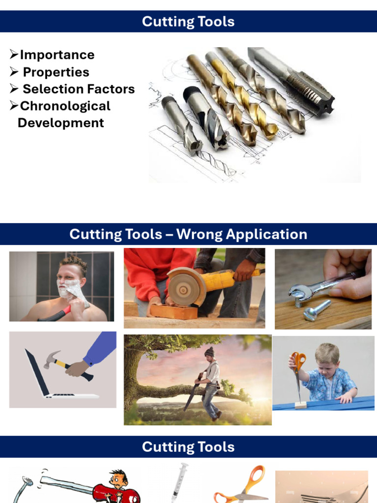 Properties of Cutting Tool Materials | PDF | Diamond | Steel