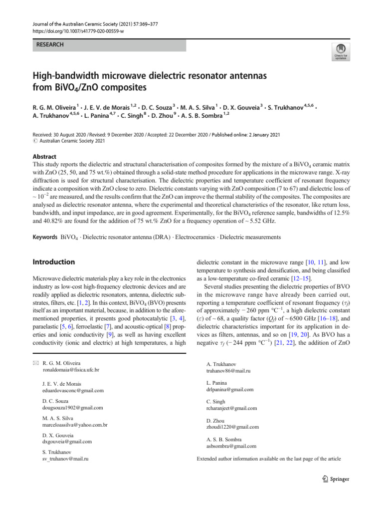 0 137 Sombra High Bandwidth | PDF | Electrical Impedance | Antenna (Radio)