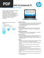 HP Probook 440 G11 | PDF | Windows 10 | Graphics Processing Unit