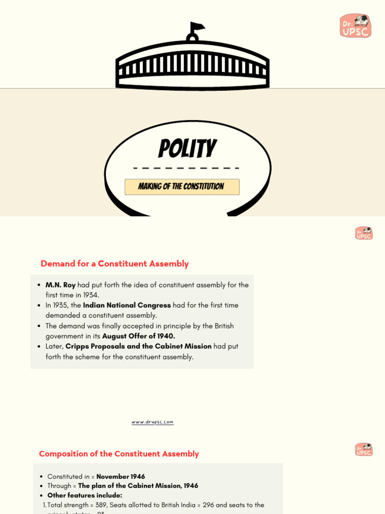 Polity Class Notes by Dr. UPSC (Amit Kilhor) | PDF | Political Science ...