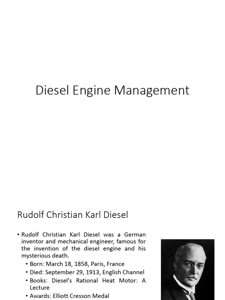 Diesel Engine Management Overview | PDF | Diesel Engine | Fuel Injection
