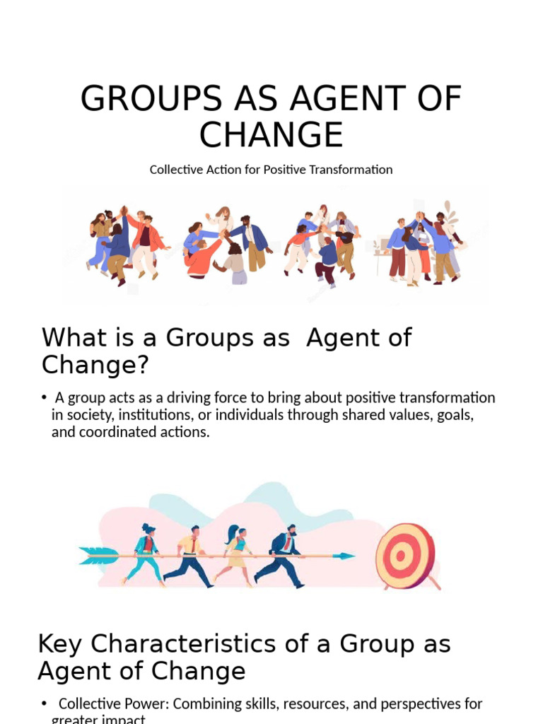 Groups as Agents of Change | PDF