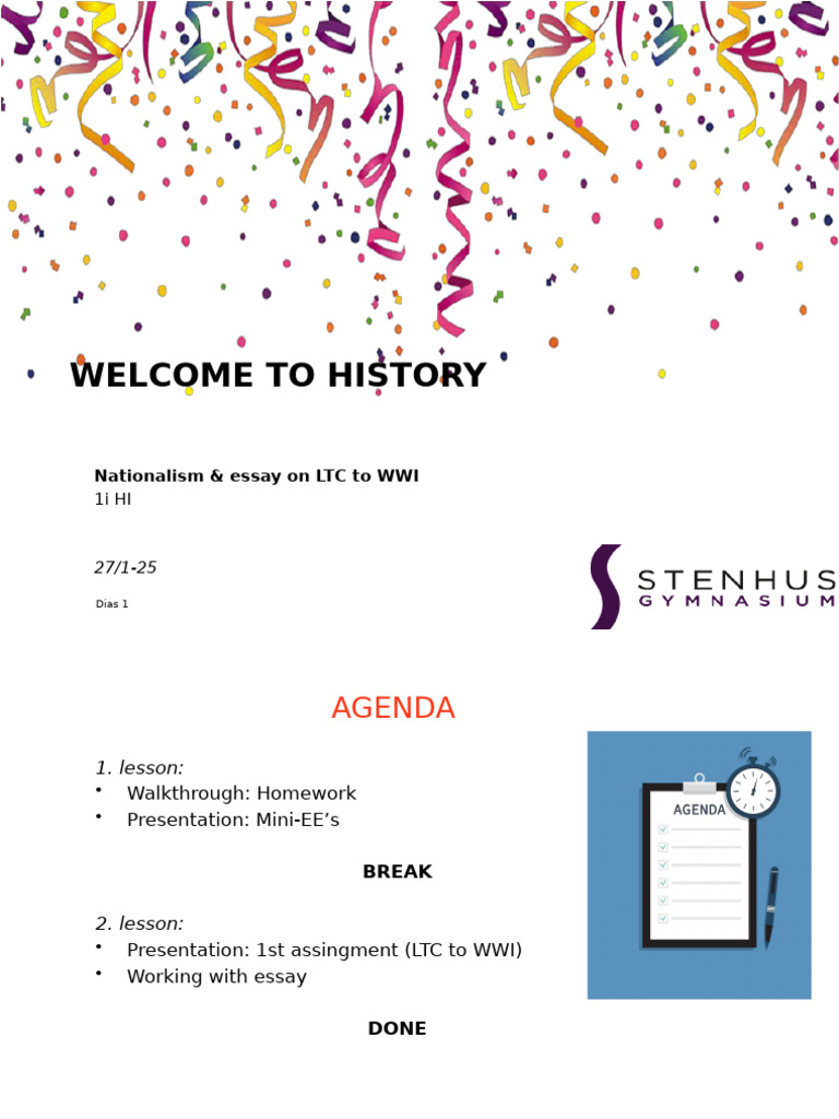 Lesson (Nationalism & Essay) | PDF | Essays